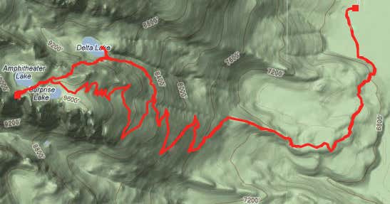 Amphitheater Lake Trail, Wyoming | Roadtrippers