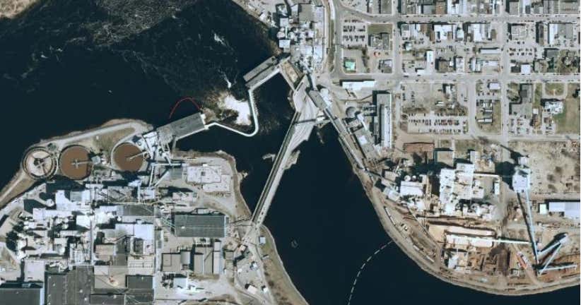 Fort Frances–International44hubd Falls International Bridge, Minnesota ...