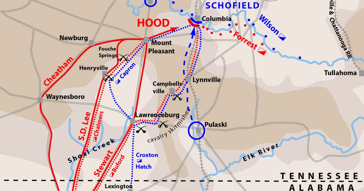 Battle of Columbia, Tennessee | Roadtrippers