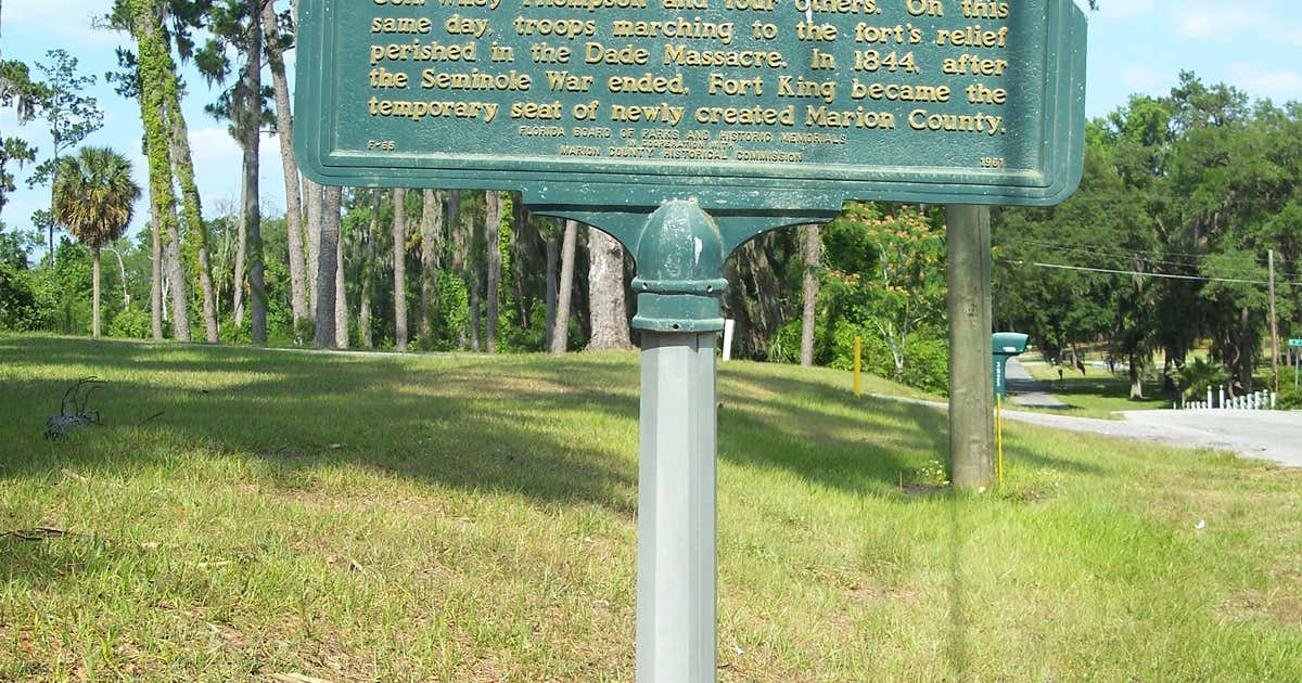 Fort King National Historic Landmark, Ocala | Roadtrippers