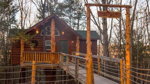 Tree House Cabins Branson Mo