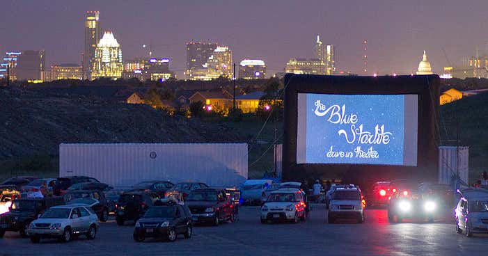 Blue Starlite Mini Urban Drive In, Austin | Roadtrippers