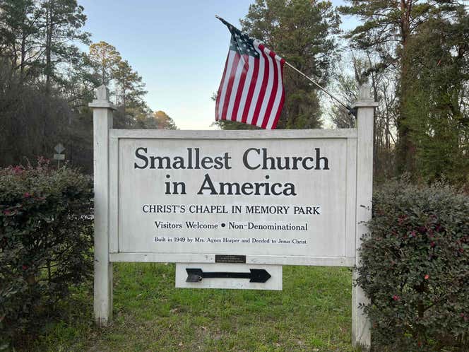 Photo of Smallest Church in America | Roadtrippers