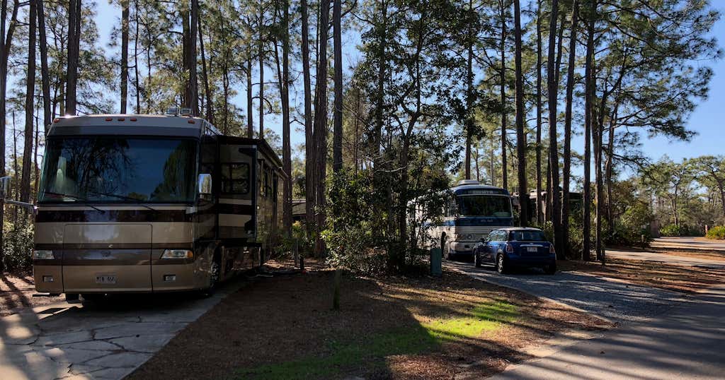 Topsail Hill Preserve State Park Campground, Santa Rosa Beach ...