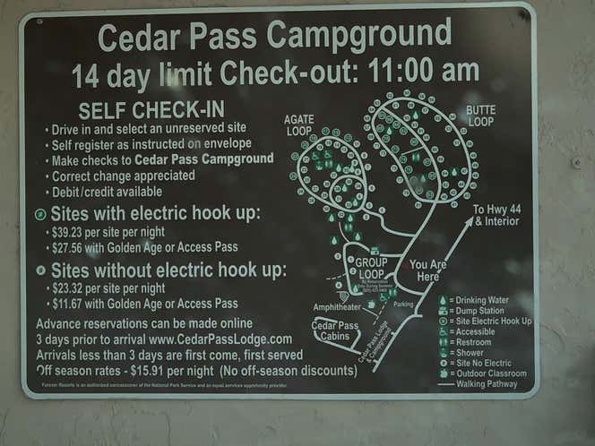 Photo of Cedar Pass Campground | Roadtrippers