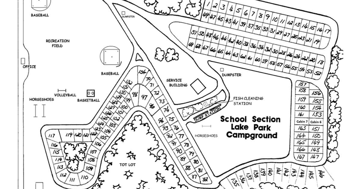School Section Lake Veteran's Park Campground, Mecosta | Roadtrippers