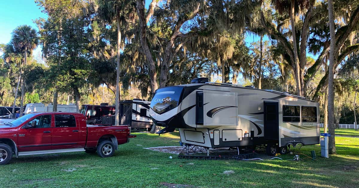 Bulow RV Resort - Thousand Trails, Flagler Beach | Roadtrippers