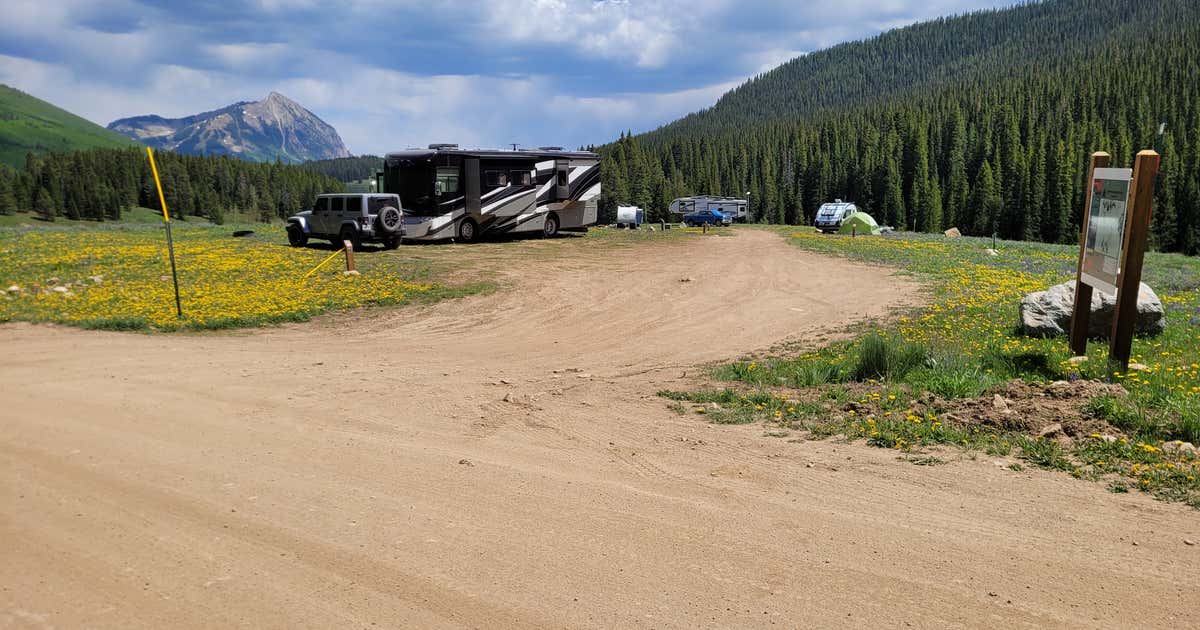 Washington Gulch Designated Dispersed Campsite #21, Crested Butte ...