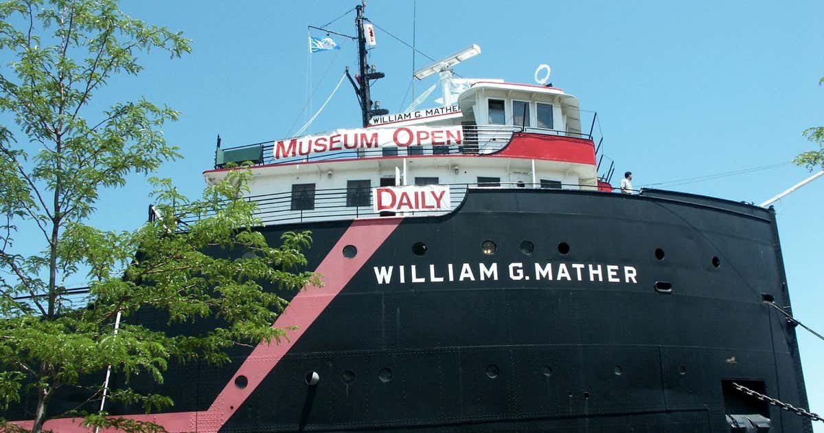 Steamship William G. Mather, Cleveland | Roadtrippers