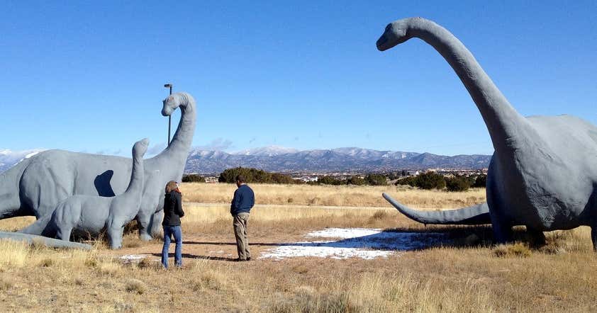 Brontosaurus Family, Santa Fe | Roadtrippers