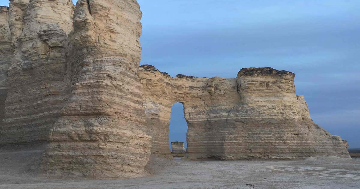Monument Rocks and Chalk Pyramids, Kansas | Roadtrippers