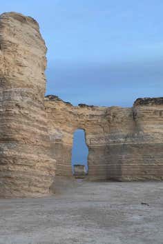 Photo of Monument Rocks and Chalk Pyramids | Roadtrippers