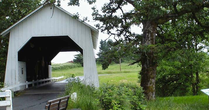 Irish Bend Covered Bridge, Corvallis | Roadtrippers