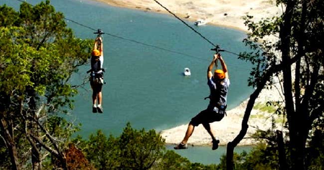 Lake Travis Zip Line Adventure, Volente | Roadtrippers