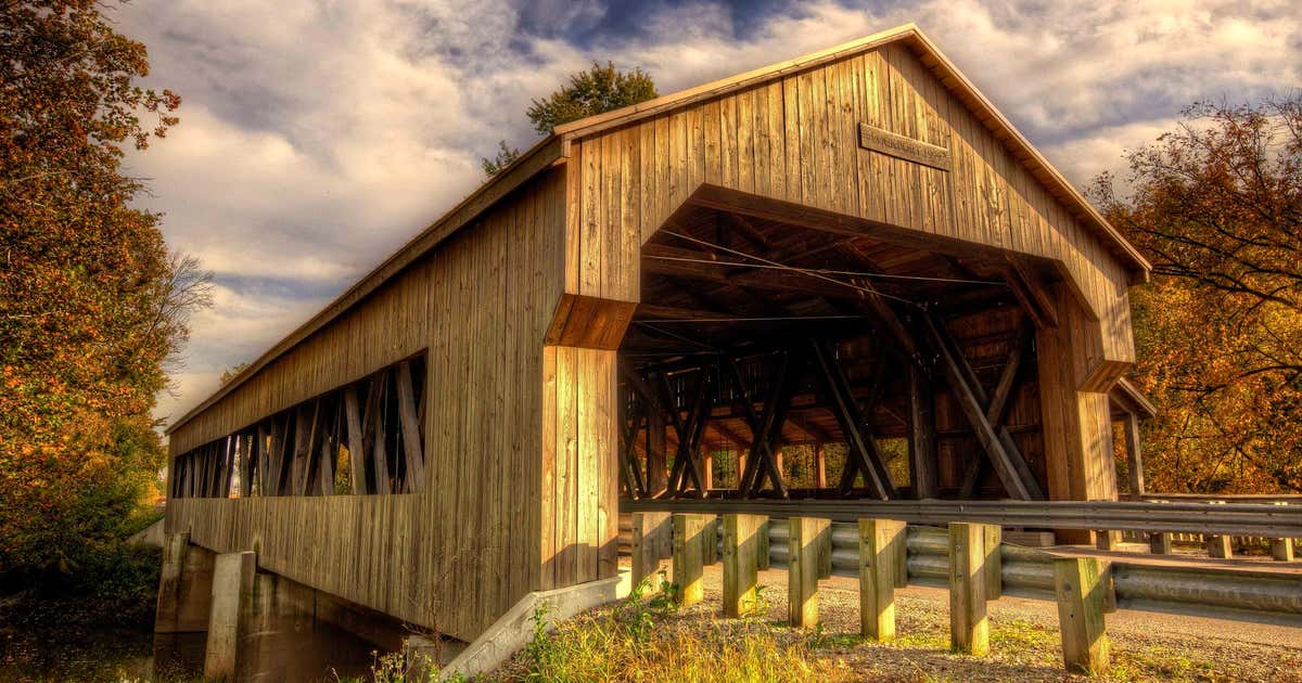 Lockport Covered Bridge, Stryker | Roadtrippers