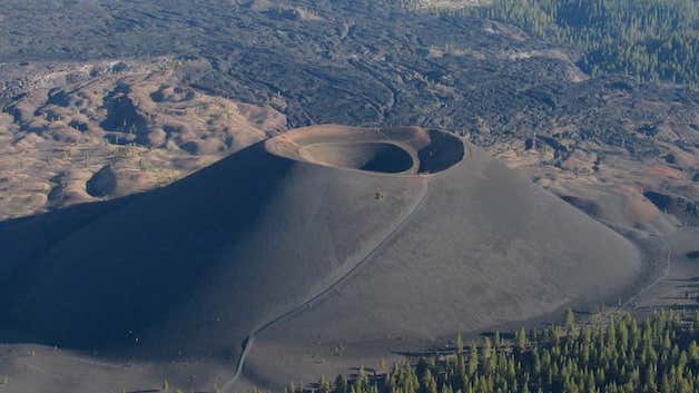 Parts Of A Cinder Cone Volcano