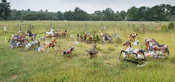 Ponyhenge, the Rocking Horse Graveyard, Massachusetts | Roadtrippers