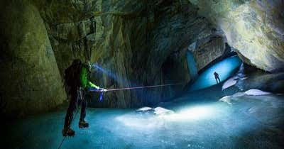 Booming Ice Chasm, Alberta | Roadtrippers