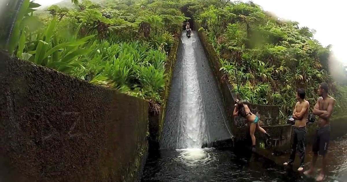 Flume Water Slide Trailhead, Waimea | Roadtrippers