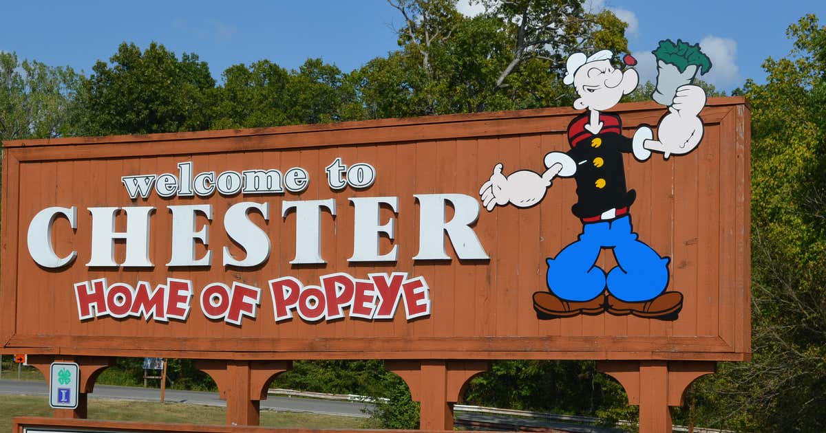 The Home of "Popeye", Chester | Roadtrippers