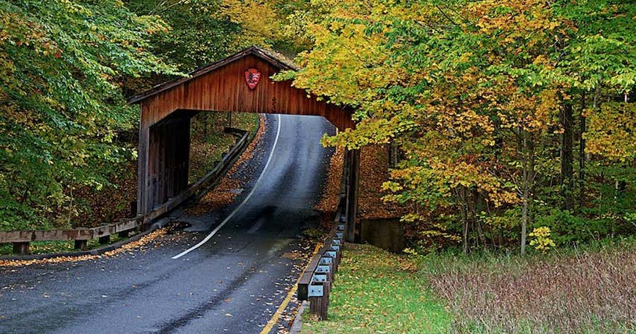 Pierce Stocking Covered Bridge, Empire | Roadtrippers