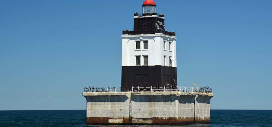 Poe Reef Light, Cheboygan | Roadtrippers